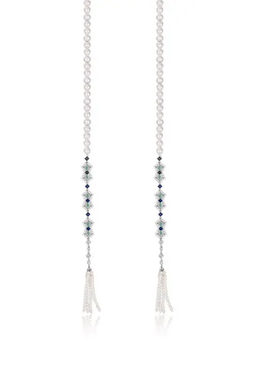 RETRO CHIC Art Deco Long Necklace