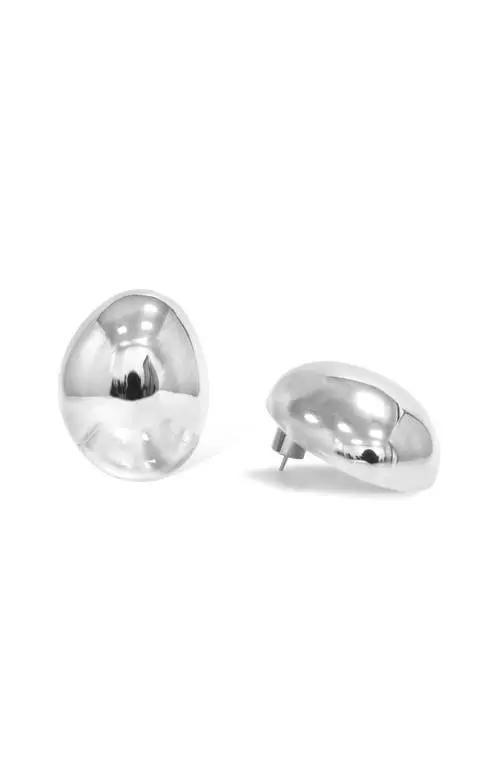 RETRO CHIC Orbit Earrings - Silver