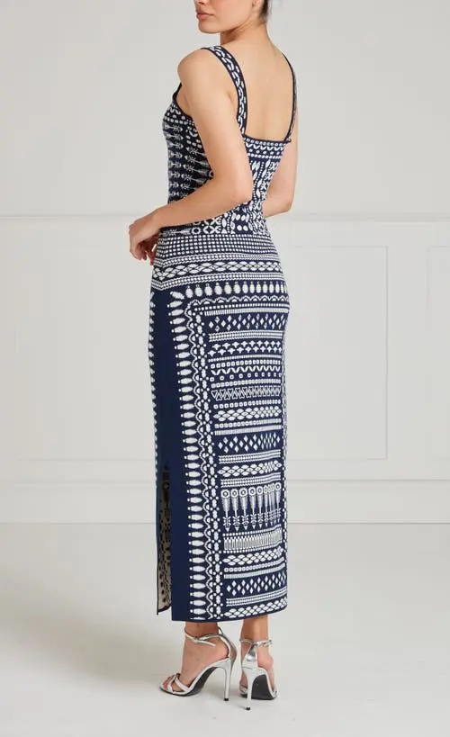 TEMPERLEY LONDON Tlalli Knit Strappy Dress