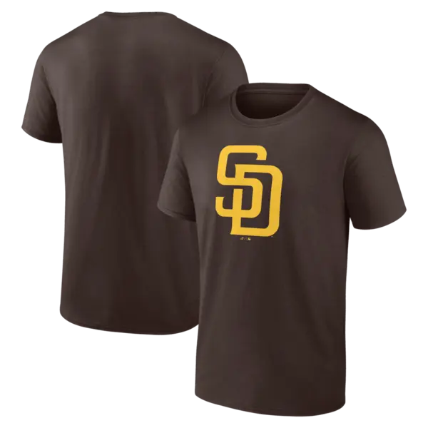 LOGO ATHLETIC San Diego Padres Official Logo T-shirt - Brown
