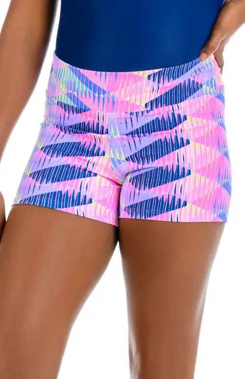DESTIRA High Waisted Performance Short - Heat Wave