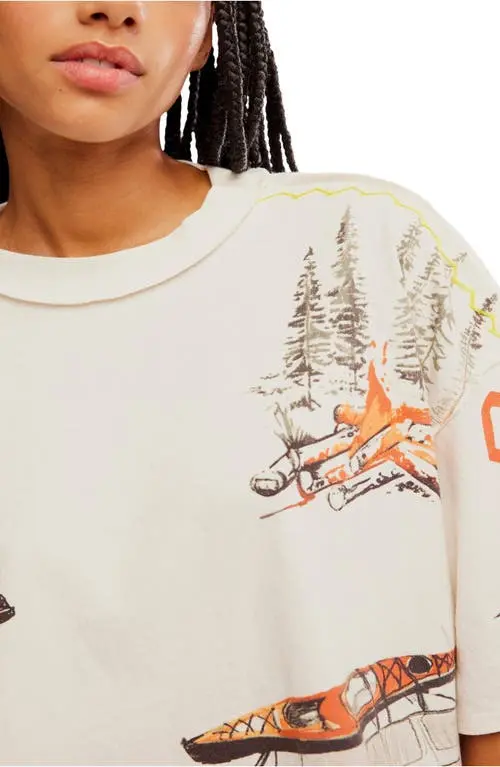 Free People Mountain View Graphic T-shirt