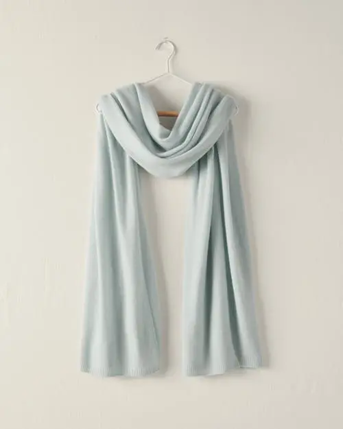 HAVEN WELL WITHIN Cashmere Wrap - Ice Blue