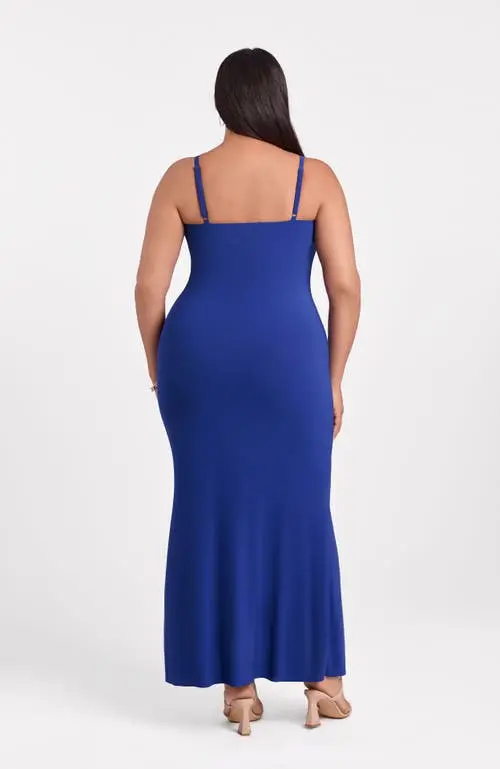 S3 APPAREL Sculpting Shapewear Cami Maxi Dress - Indigo