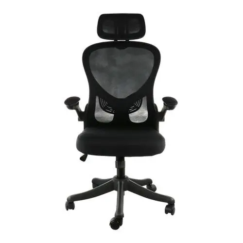 ELAMA High Back Adjustable Office Chair - Black