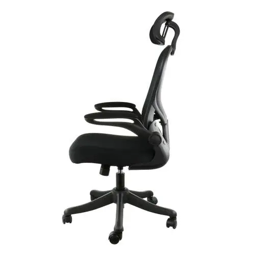 ELAMA High Back Adjustable Office Chair - Black
