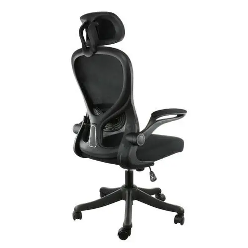 ELAMA High Back Adjustable Office Chair - Black