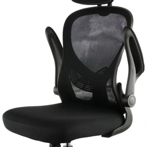 ELAMA High Back Adjustable Office Chair - Black