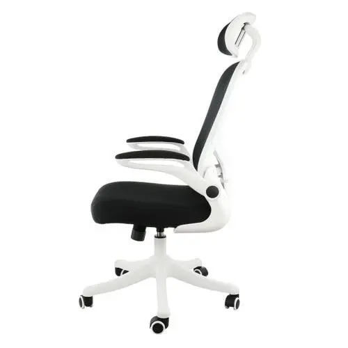 ELAMA High Back Adjustable Office Chair - White