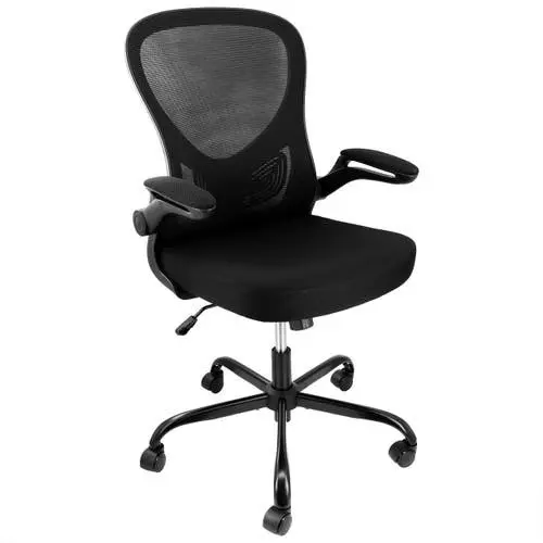 ELAMA High Back Adjustable Office Chair - Black