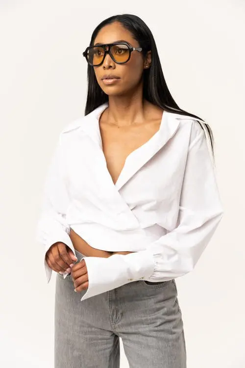 IZAYLA Saline Blouse