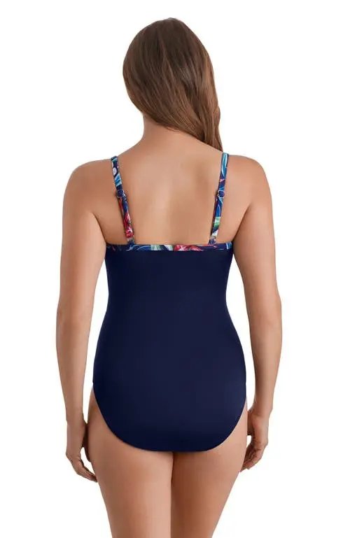 SHAPESOLVER Criss Cross Mio One-piece Swimsuit