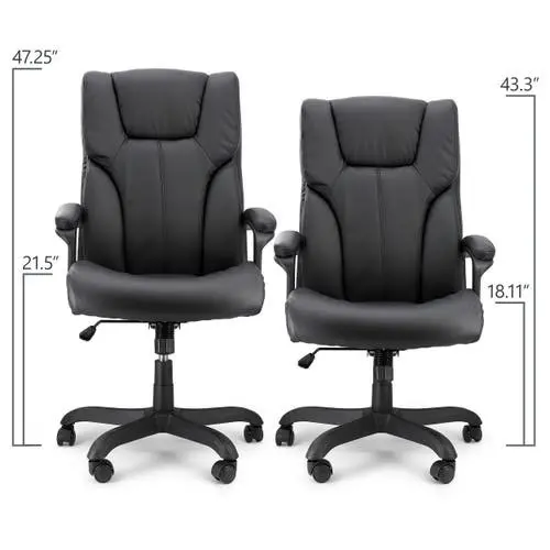 ELAMA High Back Adjustable Office Chair