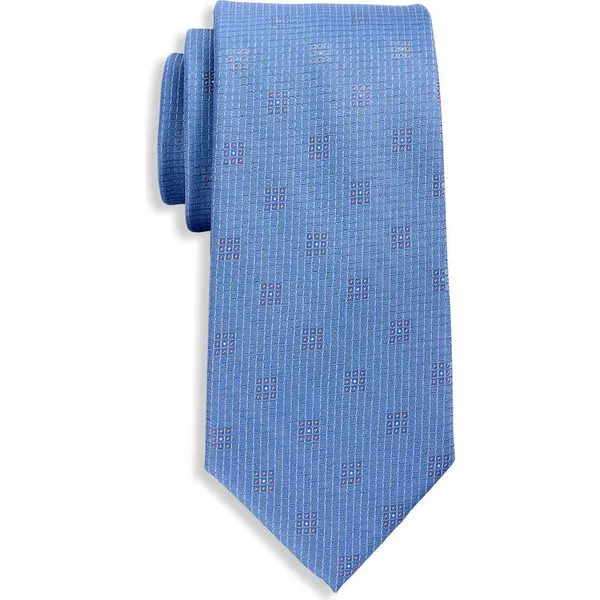 Michael Kors Big & Tall Palais Neat Tie - Indigo