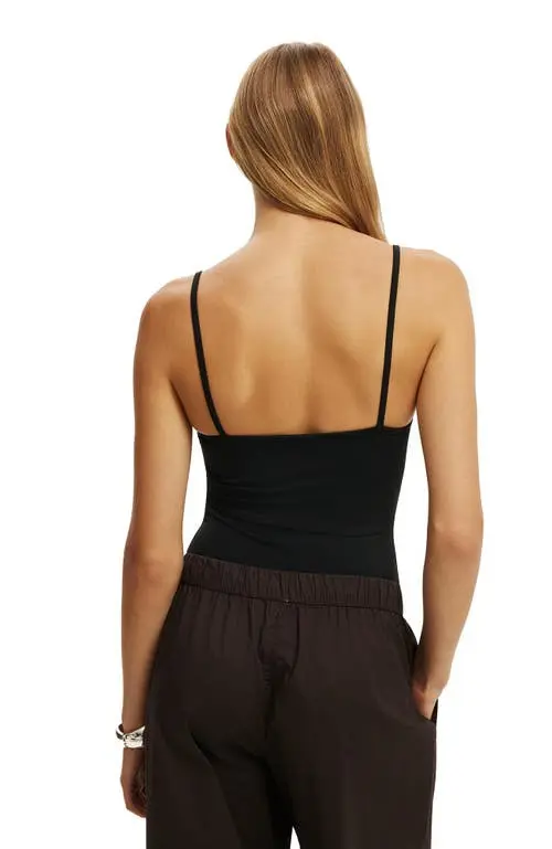 COTTON ON Hold Me Bodysuit - Black