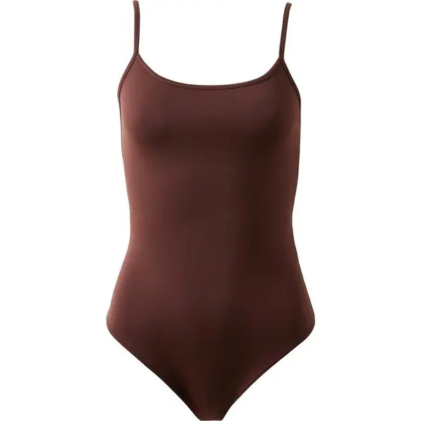 COTTON ON Hold Me Bodysuit - Dark Oak