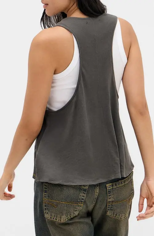 BDG URBAN OUTFITTERS Studded Cotton Racerback Tank