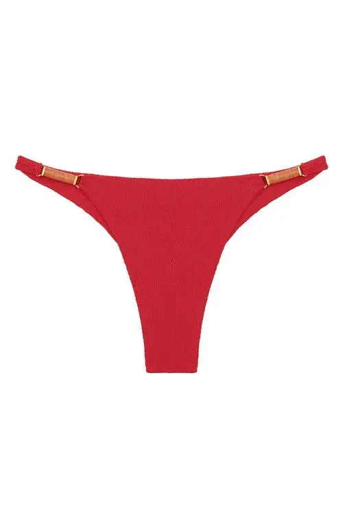 VIX PAULA HERMANNY Pam Crinkle Bikini Bottoms