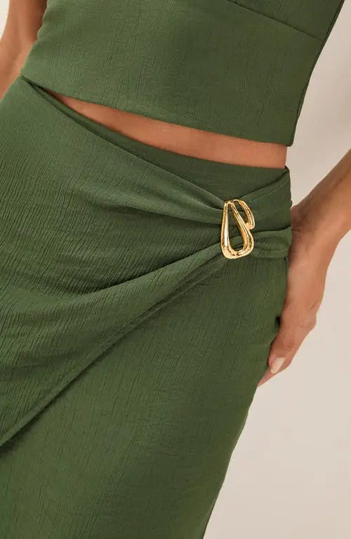 VIX PAULA HERMANNY Taylor Cover-up Midi Skirt