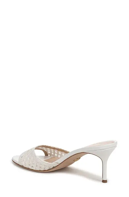 Veronica Beard Tia Woven Sandal - Coconut