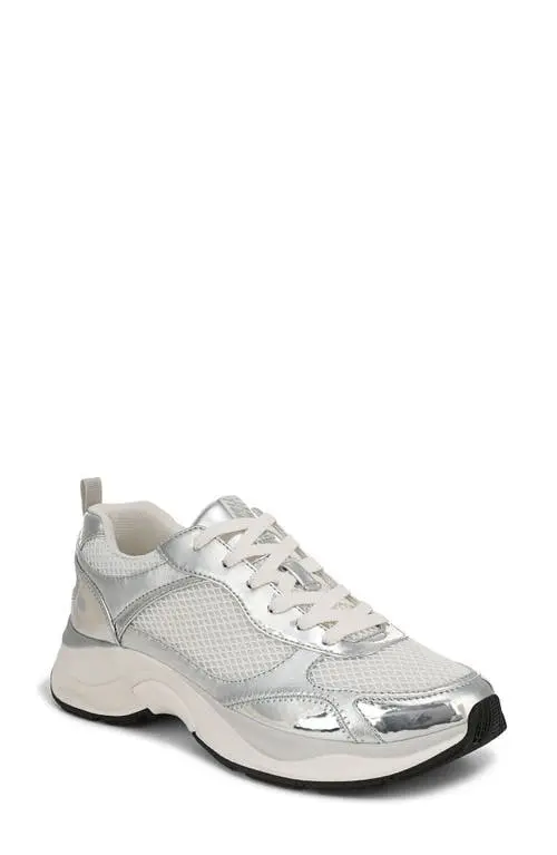 Naturalizer Zoie Sneaker - White/silver