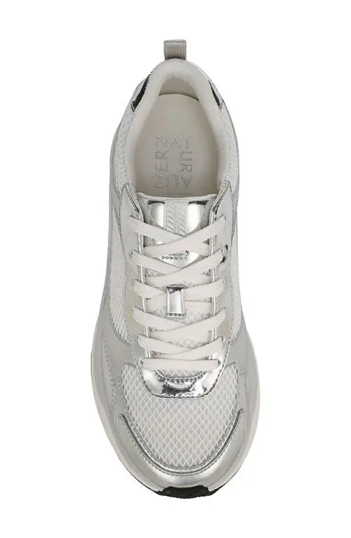 Naturalizer Zoie Sneaker - White/silver