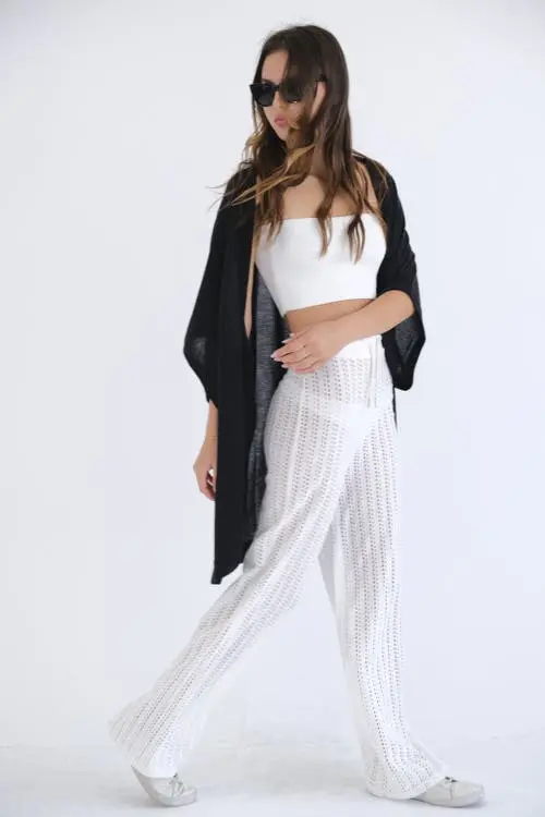 KATHRYN MCCARRON Mica Crochet Pant