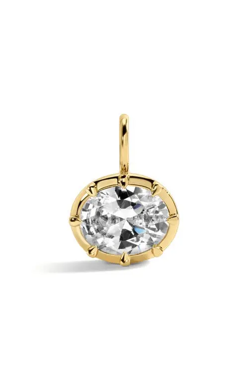 Lili Claspe Mara Oval Cut Charm - Gold