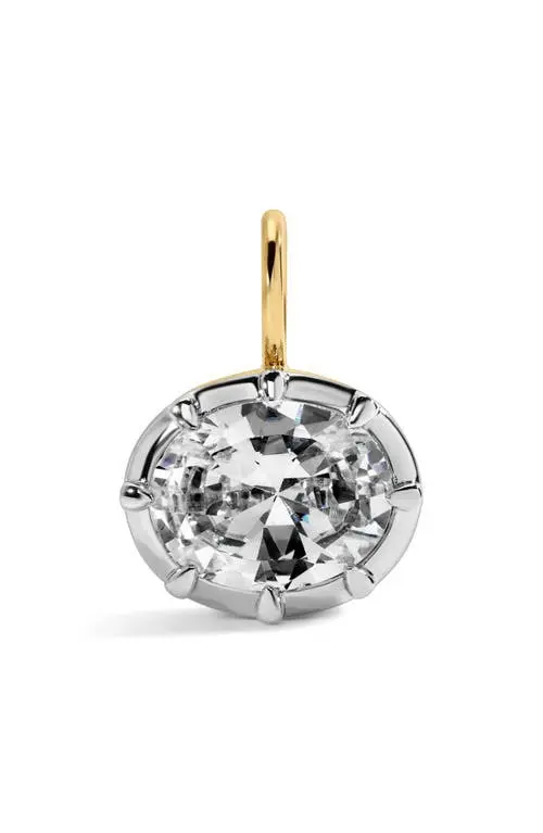 Lili Claspe Mara Oval Cut Charm - Two Tone
