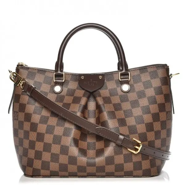 LOUIS VUITTON Siena Damier Ebene Pm With Accessories - Brown