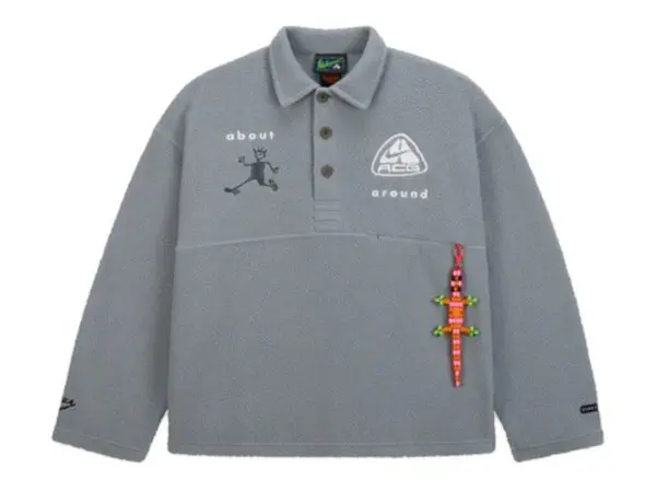 Nike X Cpfm Long Sleeve Polo Shirt