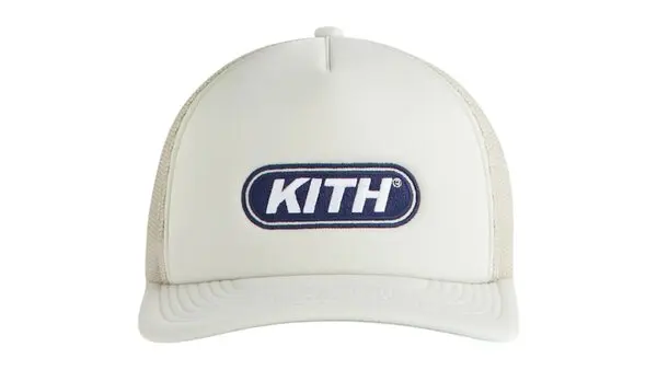 Kith Poly Foam Nolan Trucker Hat - Plaster