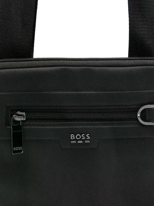 BOSS Logo-plaque Messenger Bag