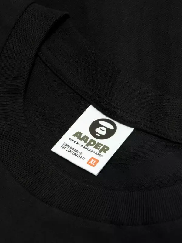 AAPE BY *A BATHING APE Graphic T-shirt - Black