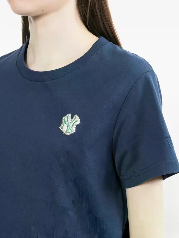 New Era Logo-patch T-shirt - Blue