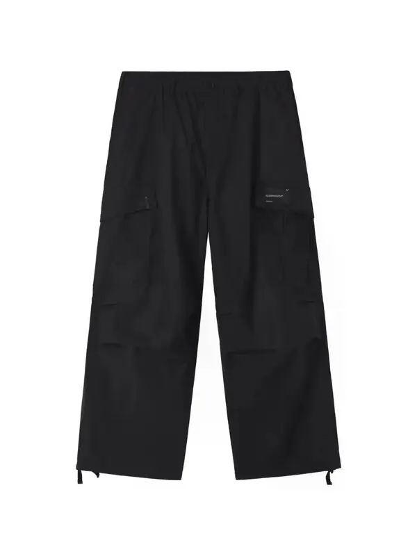 FIVE CM Patch-pocket Trousers - Black