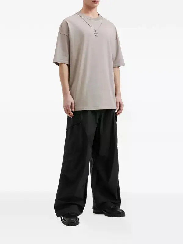 FIVE CM Patch-pocket Trousers - Black