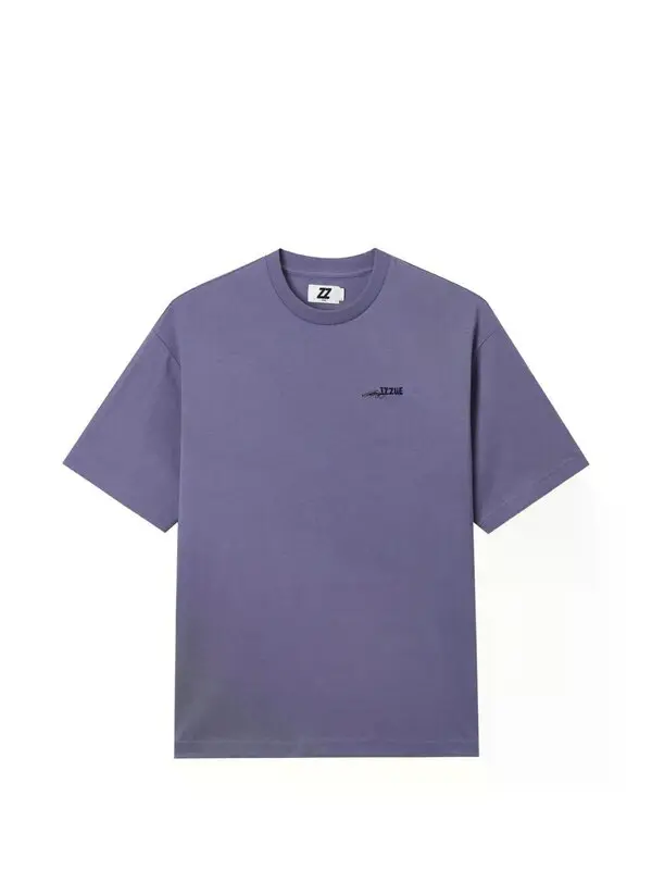 Izzue Logo-print T-shirt - Purple