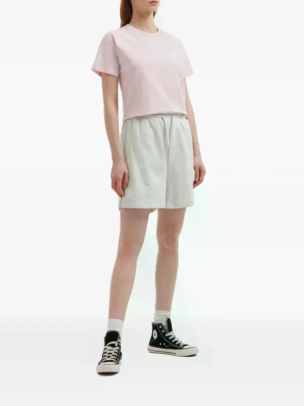 FINGERCROXX Drawstring Patch Pocket Shorts - Grey