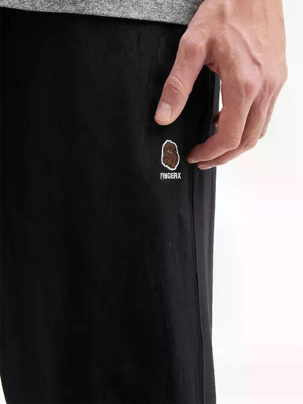 FINGERCROXX Logo-patch Trousers
