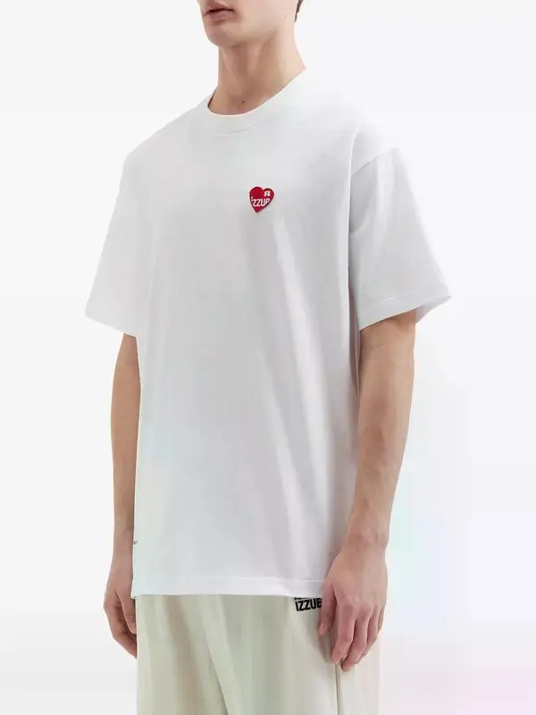 Izzue Logo-patch T-shirt - White