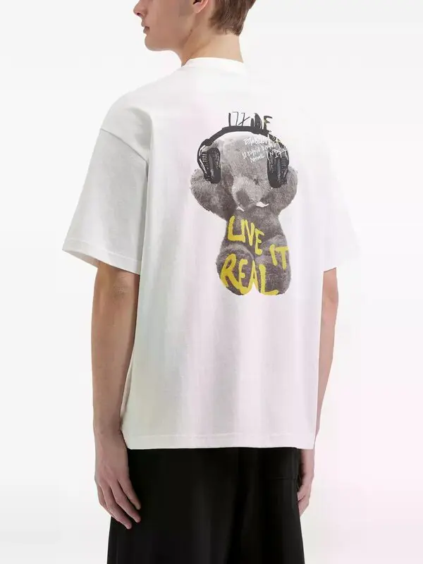 Izzue Printed T-shirt - White