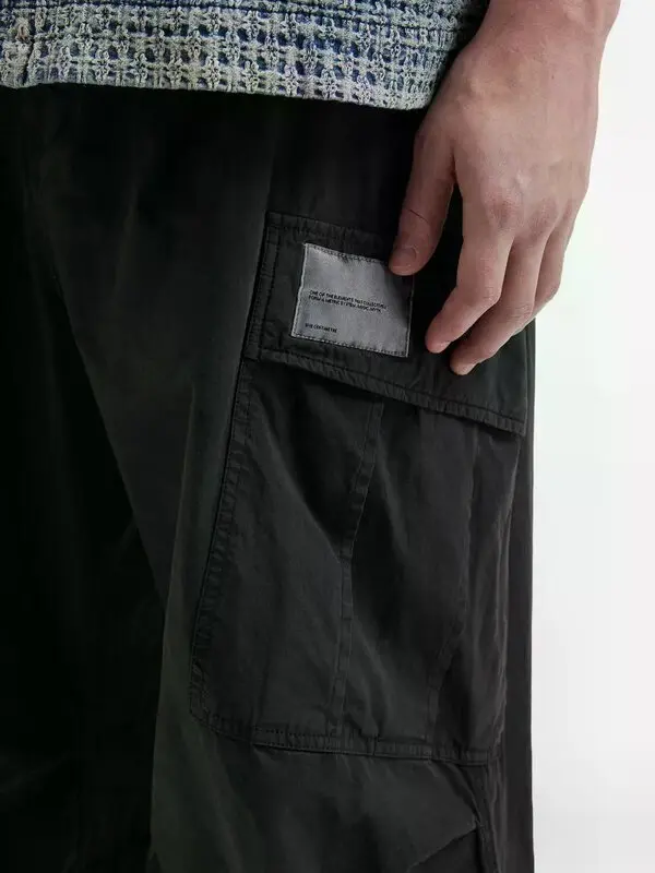 FIVE CM Logo-patch Cargo Trousers