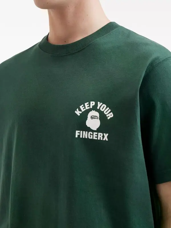 FINGERCROXX Graphic T-shirt - Green