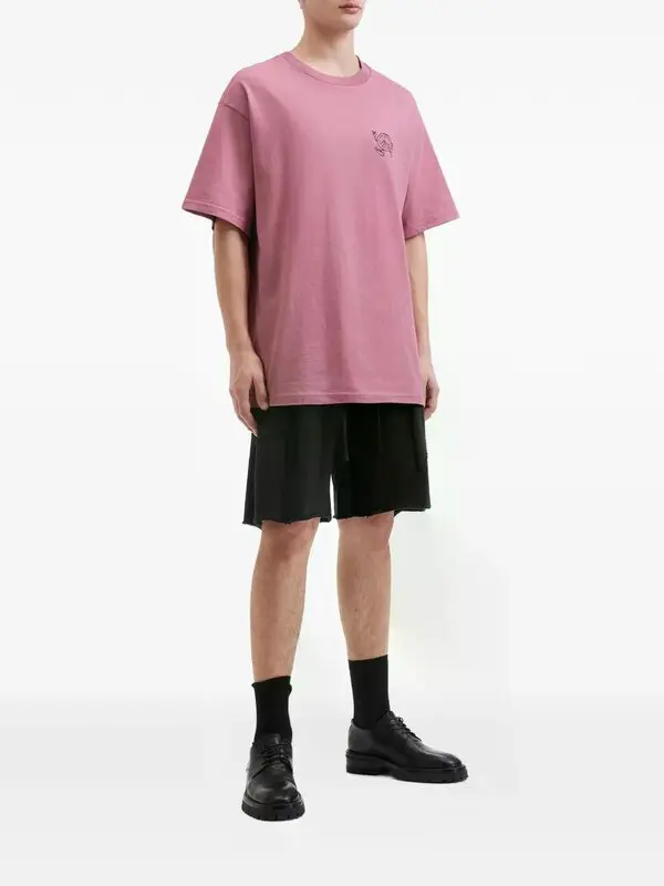 FIVE CM Logo-embroidered Shorts - Black