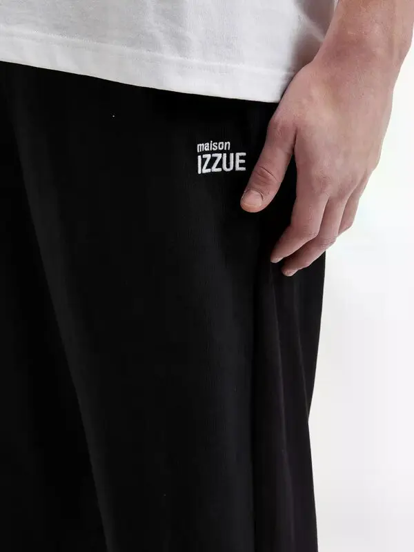 Izzue Logo-embroidered Trousers