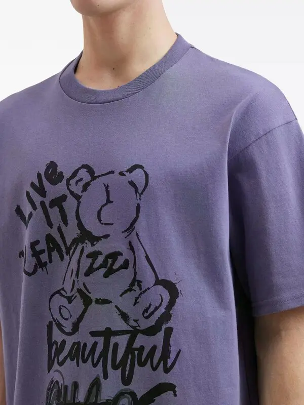 Izzue Bear-graphic T-shirt