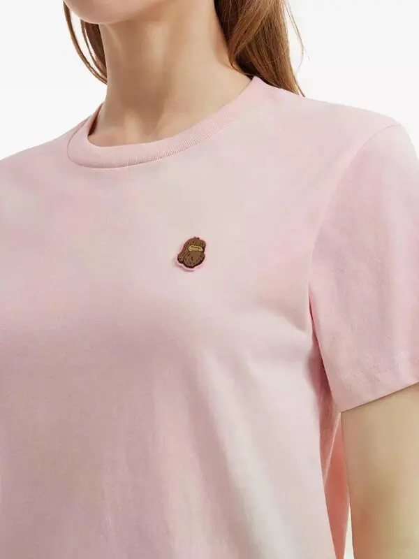 FINGERCROXX Applique T-shirt - Pink