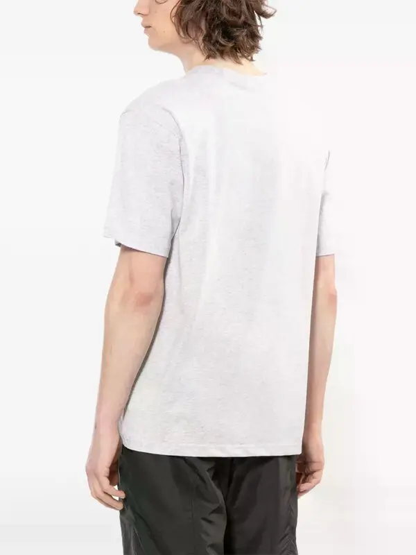 New Era Logo-embrodiered T-shirt