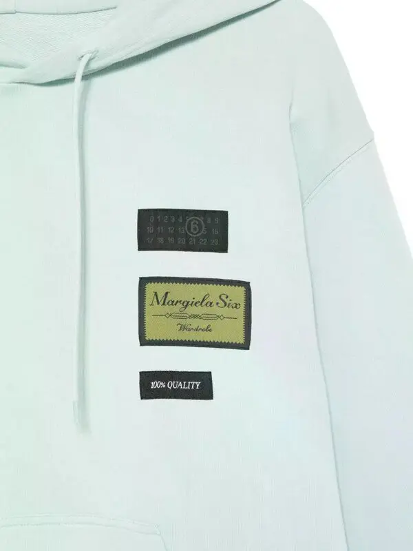 MAISON MARGIELA Logo-patch Hoodie